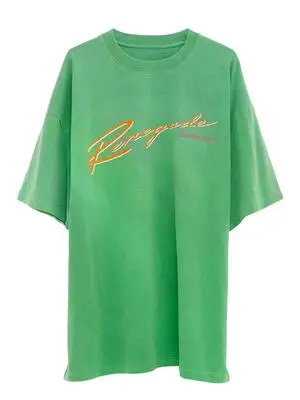 Martine Rose Logo-print T-shirt - Green