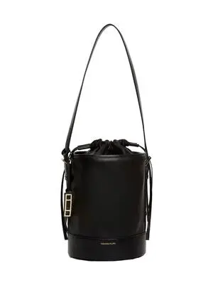 Fabiana Filippi Drawstring Bucket Bag - Black
