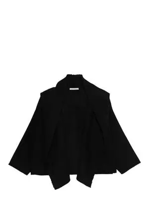 Dusan Open-front Jacket - Black