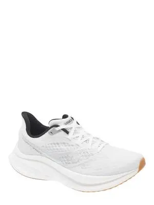 Saucony Endorphin Speed 5 Running Shoe - White/gum