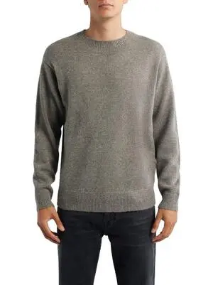 Pendleton Wool Crewneck Sweater - Stone Heather