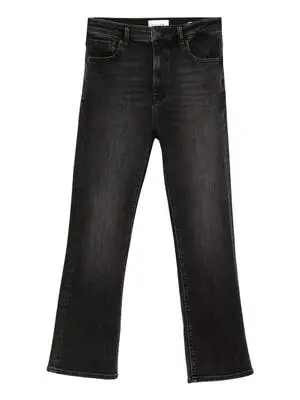 FRAME The Reboot Cropped Jeans - Black