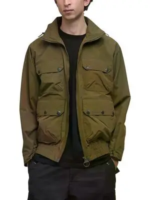 Barbour Flight Bedale Hooded Jacket - Green
