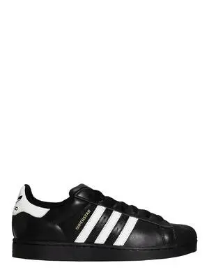 Adidas Superstar Ii Leather Sneakers - Black