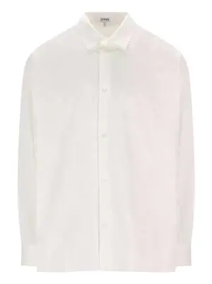 Loewe Long-sleeve Button-down Shirt - White