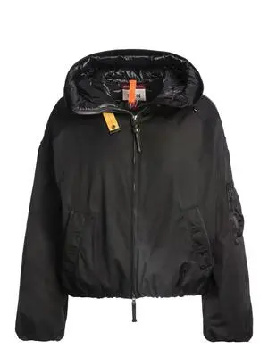 PARAJUMPERS Hooded Drawstring Jacket - Black