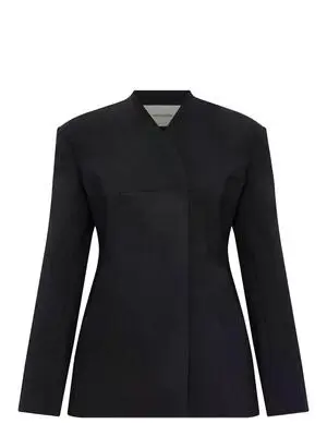 ENTIRE STUDIOS Button-fastening Double-breasted Coat - Black
