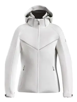ENERGIA PURA Hooded Panelled Jacket - White