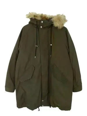 Mackintosh Faux-fur-trimmed Hooded Parka - Green