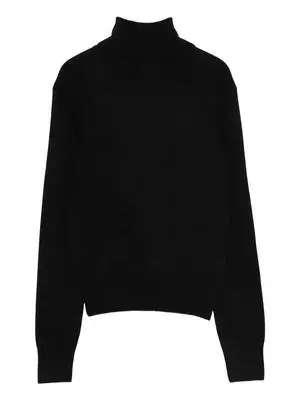 Ami De Coeur Roll-neck Sweater - Black