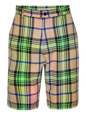 Henrik Vibskov Plaid Shorts - Blue