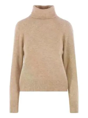 ZANONE Turtleneck Ribbed-edge Sweater - Neutrals