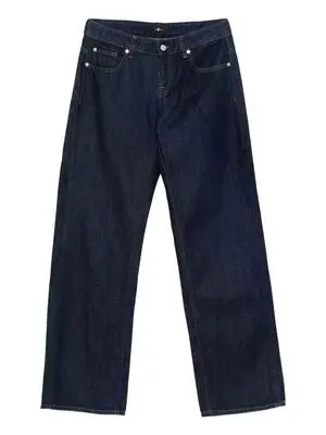 7 For All Mankind Cotton Jeans - Blue