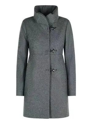 FAY High-neck Coat - Grey