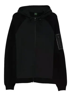 BOSS Long-sleeved Cardigan - Black