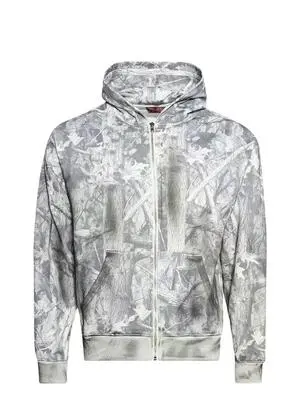 PRAYING Realtree Camouflage Zip-up Hoodie - Grey