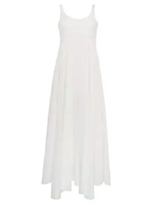 Azeeza Bria Cotton Maxi Dress - White