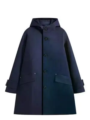 Mackintosh Humbie Raintec Hooded Coat - Blue