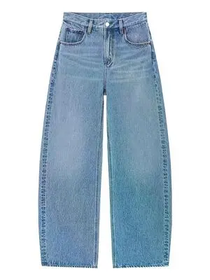 HEY JOANIE Slope Curve Jeans - Blue