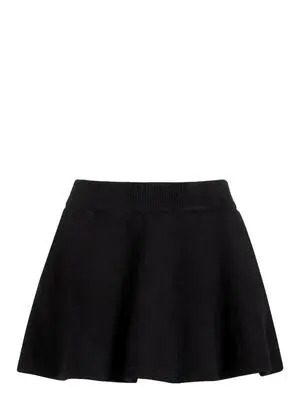 Patou A-line Mini Skirt - Black