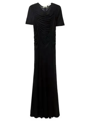 Bite Studios Short-sleeve Maxi Dress - Black