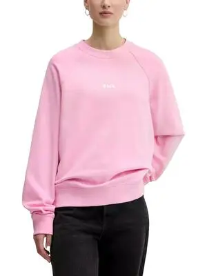 MSGM Logo-print Sweatshirt - Pink
