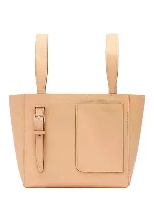 VALEXTRA Pocket Tote Bag - Orange