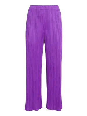Issey Miyake Monthly Colors August Wide-leg Trousers - Purple