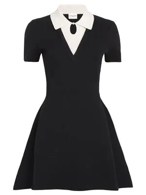 Claudie Pierlot Skater Mini Dress - Black