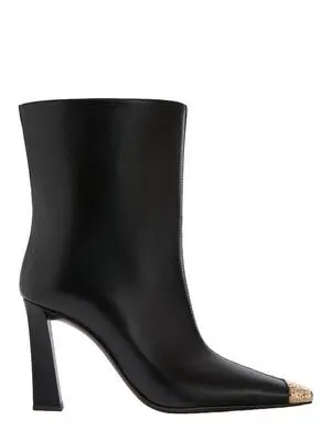 GIUSEPPE ZANOTTI Janiee Metal 90 Ankle Boots - Black