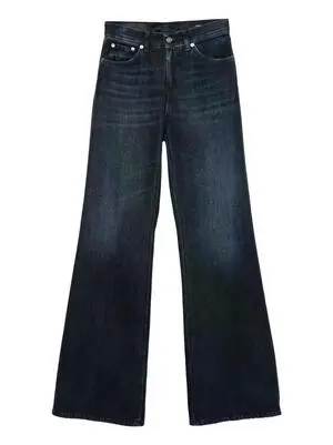 DONDUP Five-pocket High-rise Jeans - Blue