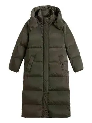 Woolrich Kelly Hooded Long Parka - Green