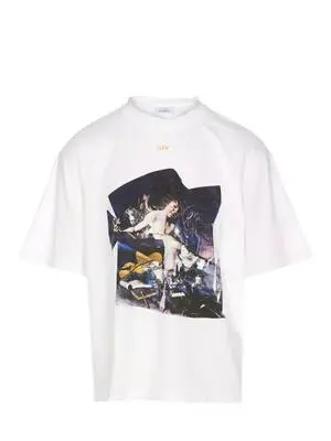 Off-White Cupid Print Crewneck T-shirt - White