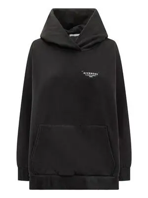 Givenchy Logo-print Hoodie - Black