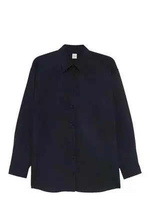 TOTEME Classic Fluid Shirt - Blue