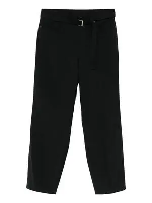 Sacai Belted Trousers - Black