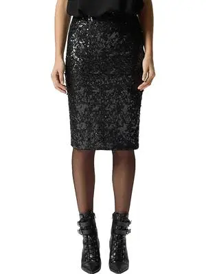 PINKO Pappacieca Sequin Skirt