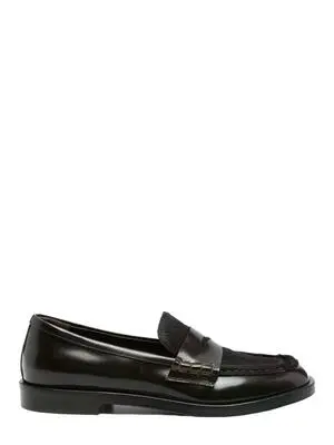 Roberto Festa Leather Loafers - Brown