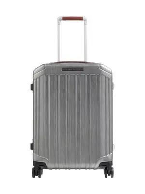 PIQUADRO Ultra Slim Cabin Suitcase - Silver