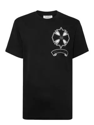Philipp Plein Puffy Chrome Crest T-shirt - Black