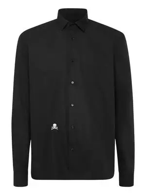 Philipp Plein Skull-embellished Shirt - Black