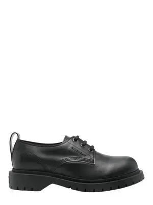 Givenchy Leather Derby Shoes - Black