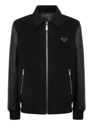 PHILIPP PLEIN Panelled Bomber Jacket