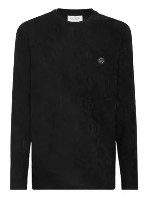 Philipp Plein Jacquard Crest T-shirt - Black