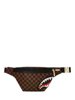 SPRAYGROUND Check-pattern Belt Bag - Brown