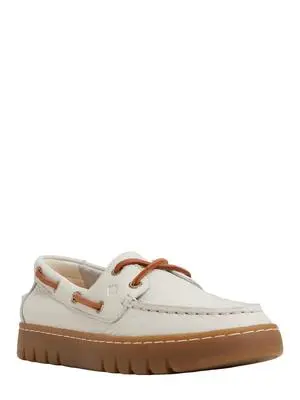 Sperry Keely Boat Shoe - Cream Multi