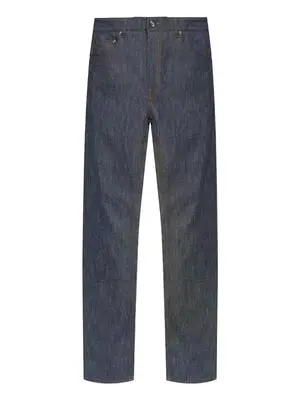 Etro Contrast-stitched Jeans - Blue