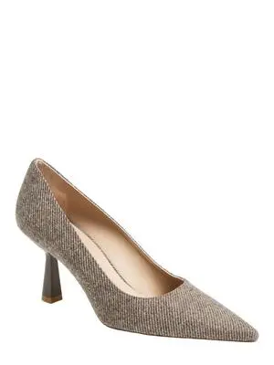 STUART WEITZMAN Super Sculpt Pointed Toe Pump Taupe