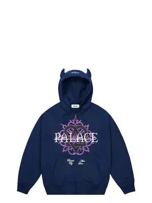 PALACE Trigram Hood - Navy Blue