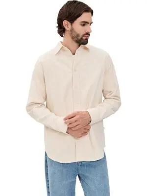 Nn07 Colby Corduroy Shirt - Ivory